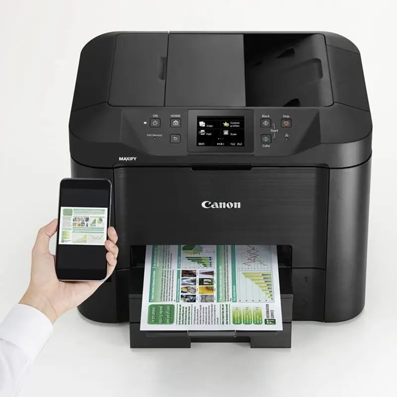 Impressora Multifunções Canon MAXIFY MB5450 Wi-Fi/Fax/Duplex Preta