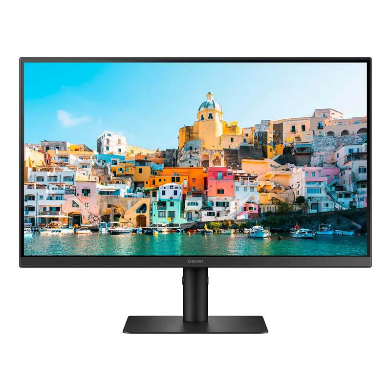 Monitor Samsung LS24A400UJUXEN 24'' FHD IPS 75Hz Preto