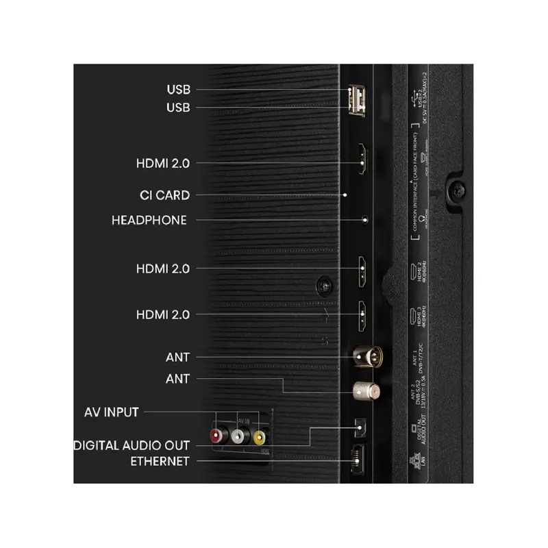 Tv Hisense DLED 55A6K 55"/ Ultra HD 4K/ Smart TV/ WiFi